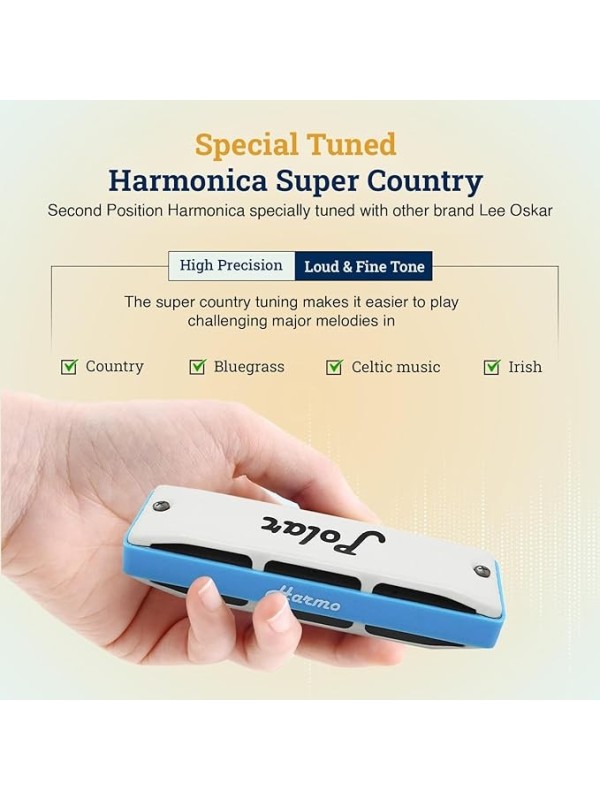 Country harmonica - Harmo Polar special tuning harmonica